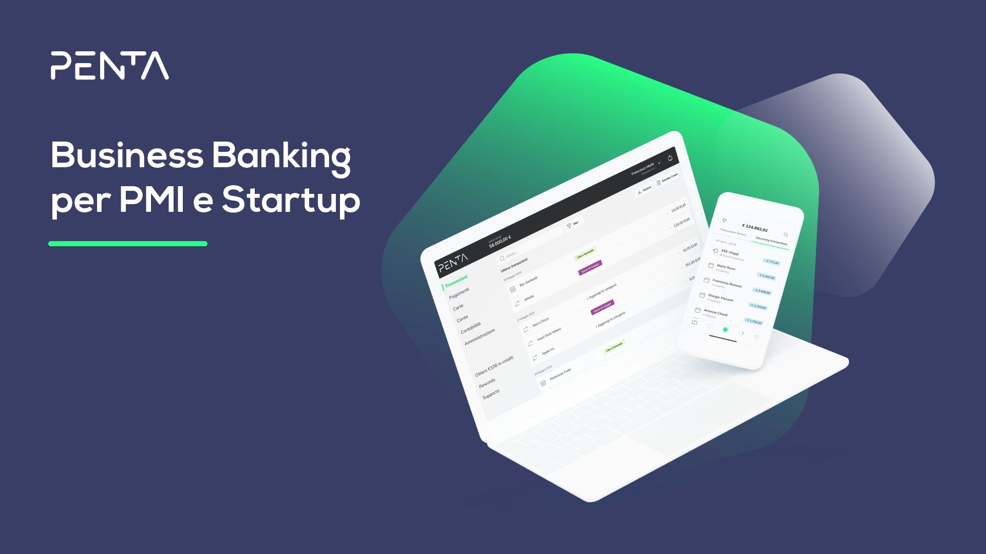 Penta, il banking per la crescita del business - The Story Square